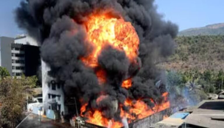 Navi Mumbai Fire Emergency: Chemical Factory and Nearby Units Ravaged ...